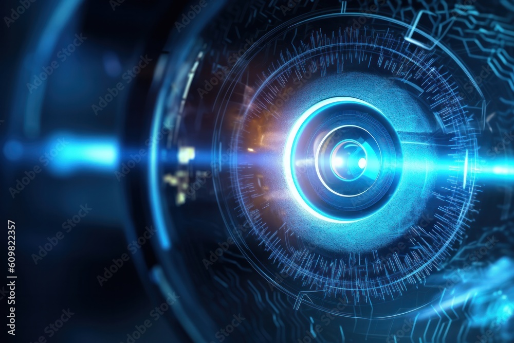 Innovative laser precision: A futuristic eye surgery concept ...