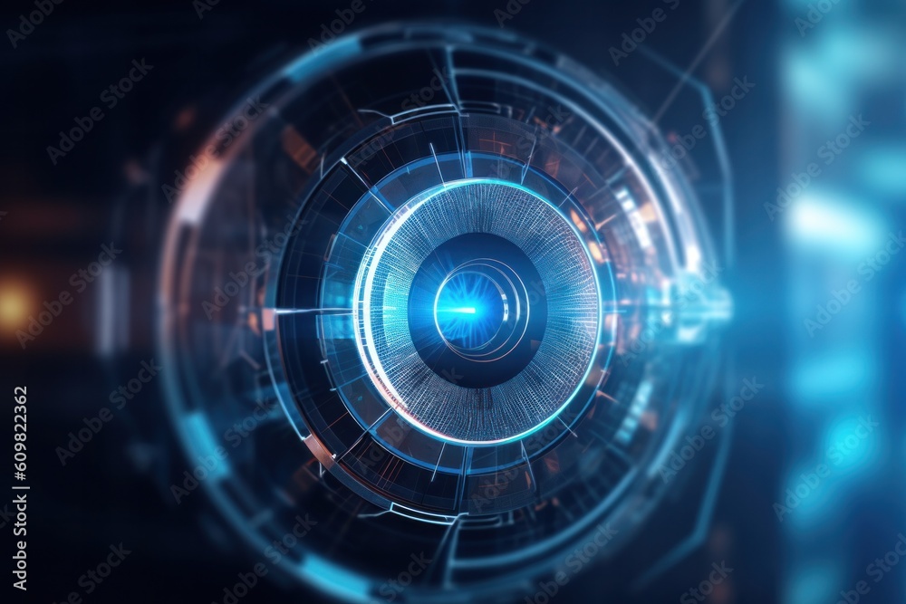 Innovative laser precision: A futuristic eye surgery concept ...