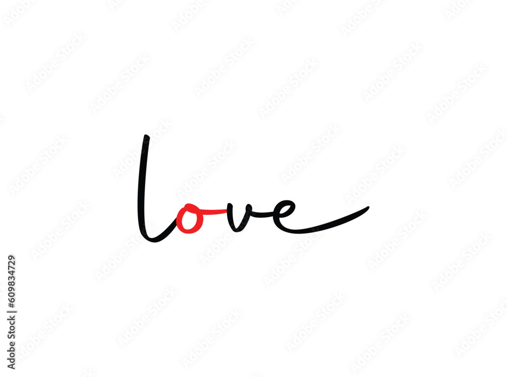 Love logo Black and White Stock Photos and Images, Premium Vector ...