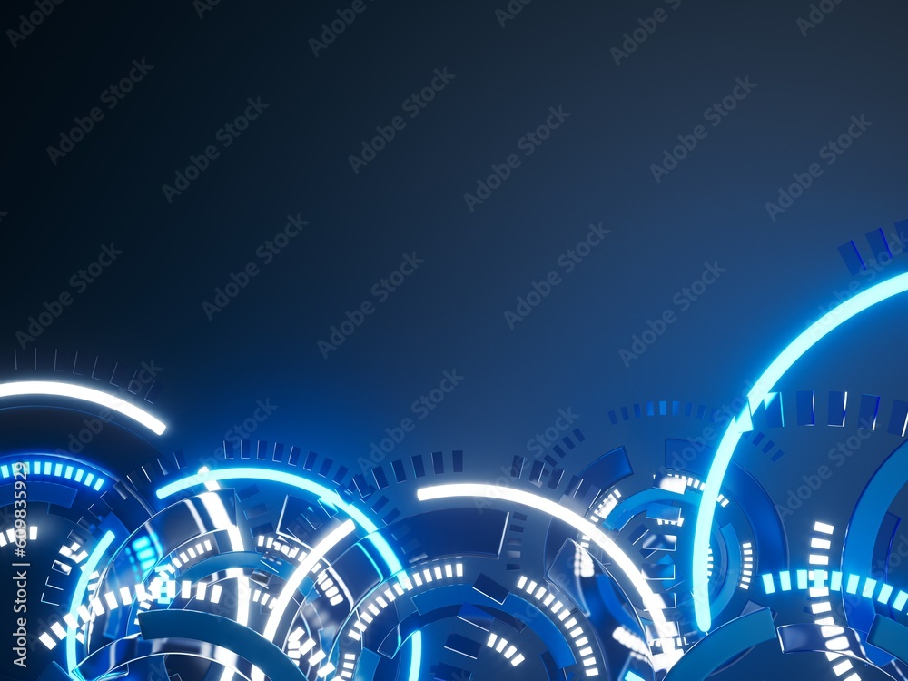 3d background images illustration. technology hi-tech rendering. 3d ...