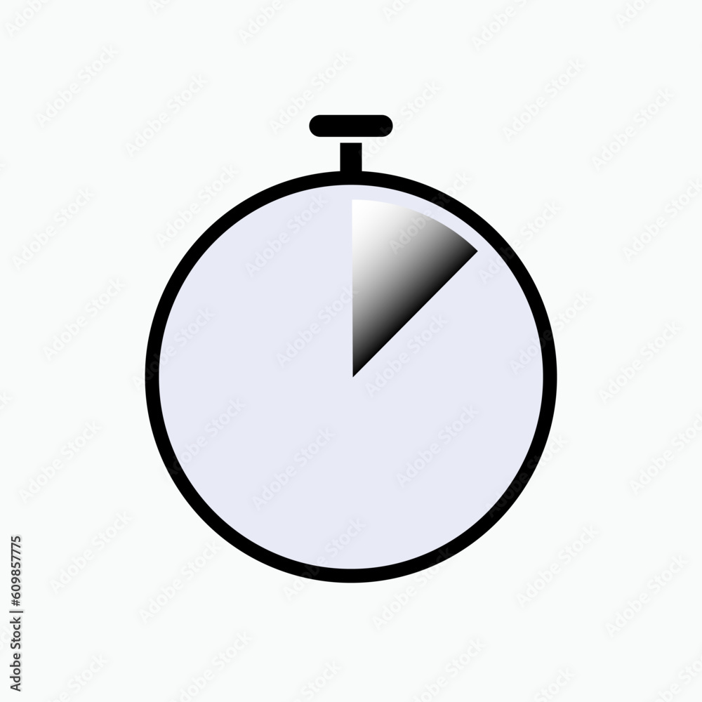 Countdown Icon. Timeline Sign. Deadline Symbol - Vector. vector de ...