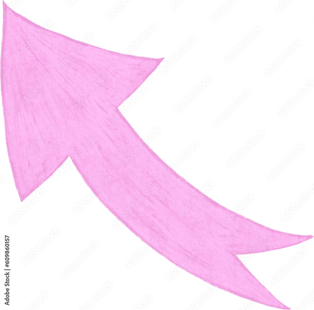 Hand drawn illustration set of purple lilac pink simple minimalist ...