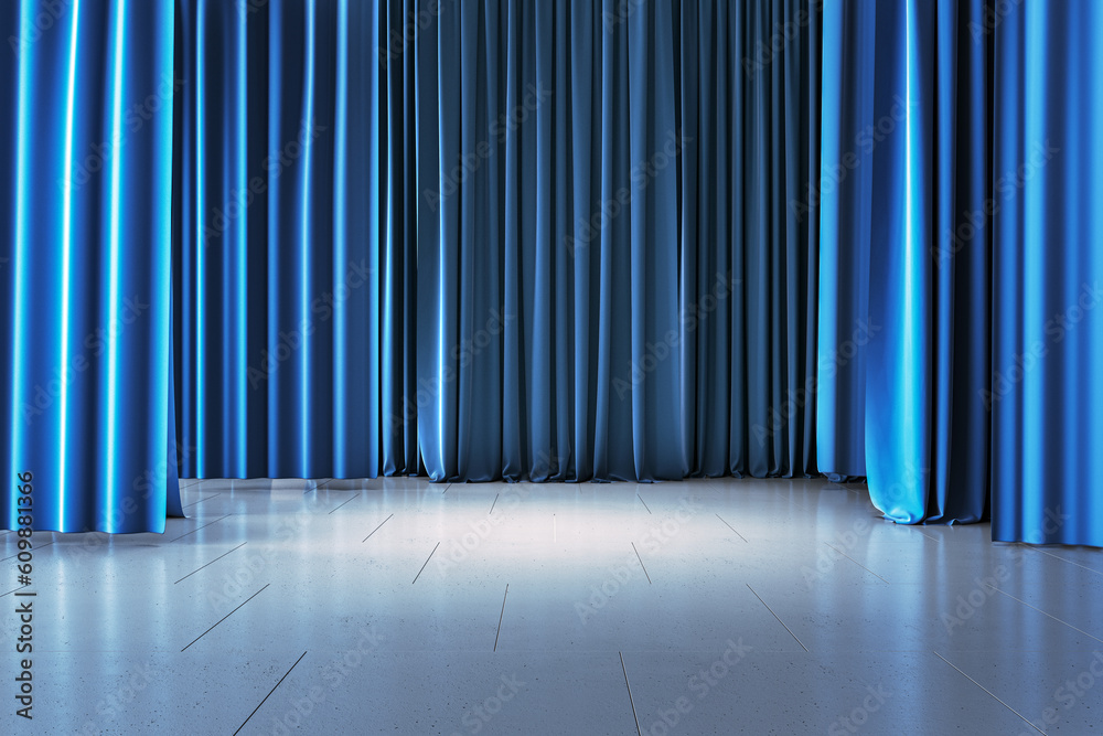 Advertising and marketing concept with front view on blank ceramic ...