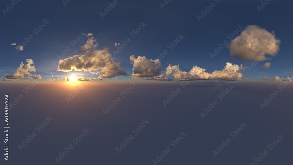 Beautiful 360° HDR sky maps in 4K resolution for 3d & cinema 4d Stock ...