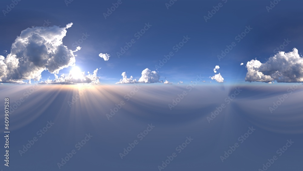 Beautiful 360° HDR sky maps in 4K resolution for 3d & cinema 4d Stock ...