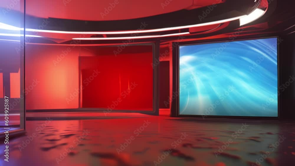 Immersive News Coverage - Virtual Green Screen Studio Set for ...