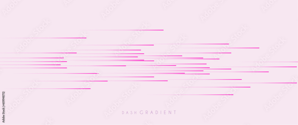modern high speed line illustration, speed motion dash vector ...