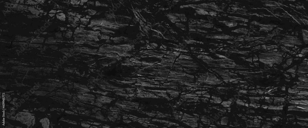 Black marble texture pattern background with abstract line structure ...