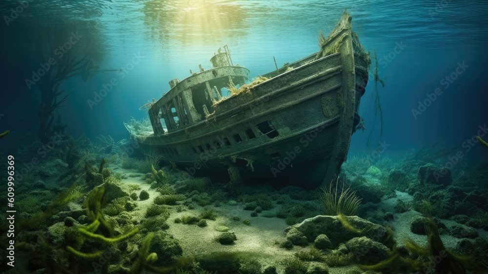 Submerged Treasures Pictures Capture Sunken Ships Or Archaeological