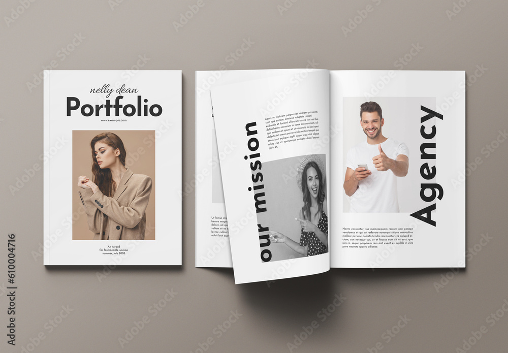 Creative Portfolio Template Stock Template | Adobe Stock