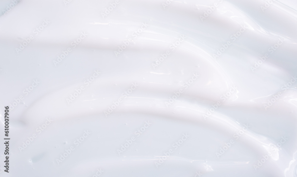 Skin cream texture. Background with smeared white cream. Moisturizing ...