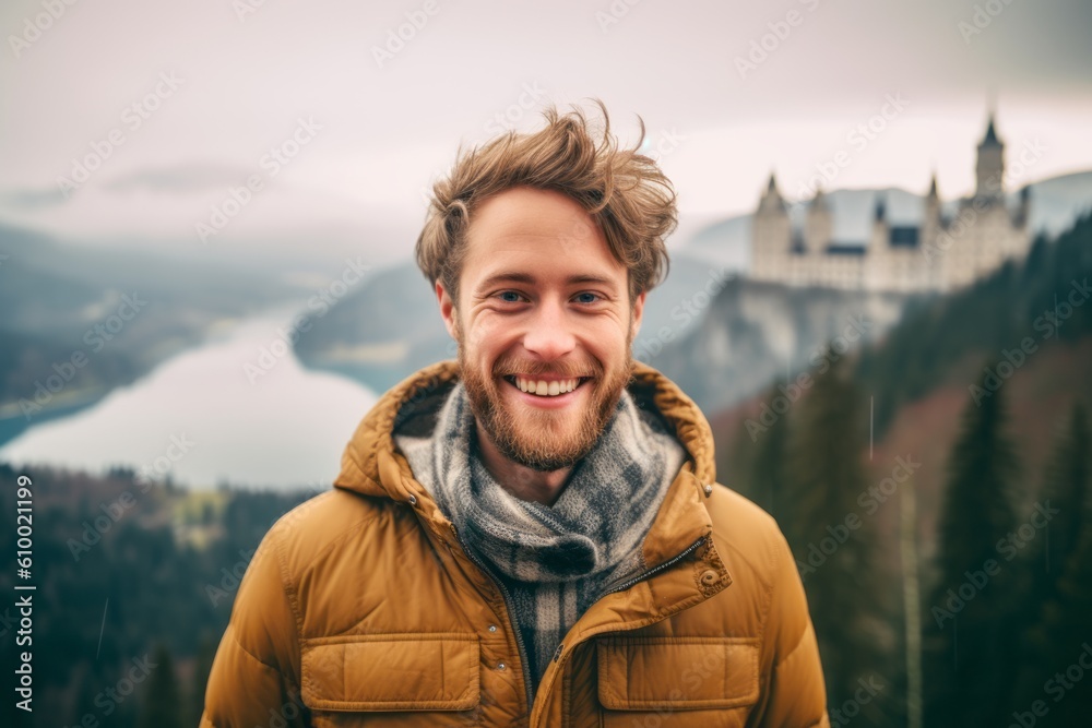 Group portrait photography of a tender man in his 30s that is smiling ...