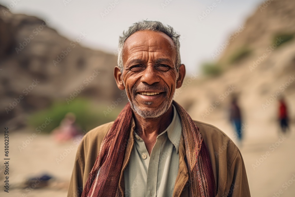 Group portrait photography of a satisfied man in his 50s that is ...