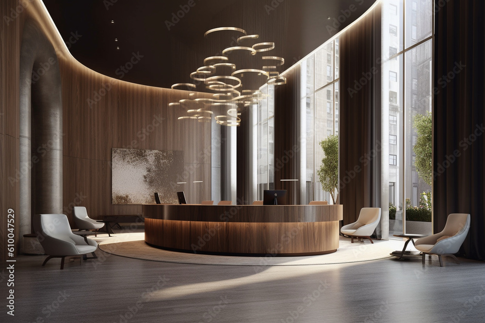 Minimalist Lobby Design