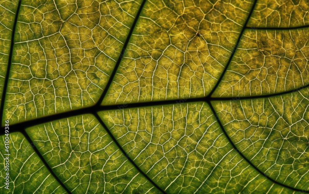 leaf cell texture created with Generative AI technology Stock ...
