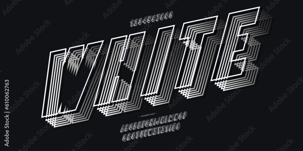 Infographic Typography Animation