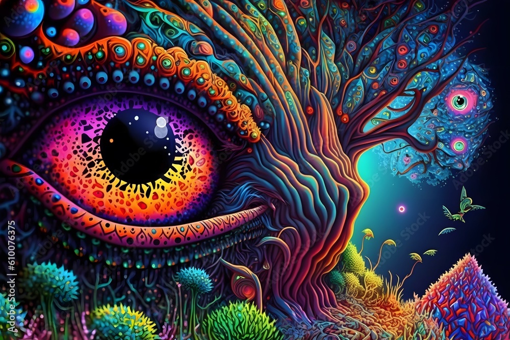 The best seen to ever be seen a psychedelic DMT wonderland. very high ...