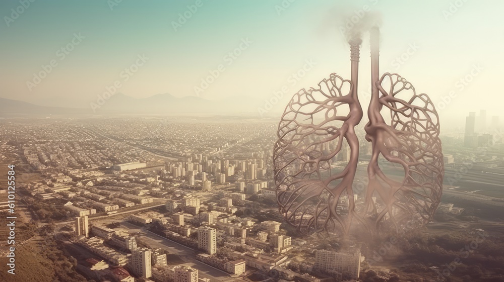 Respiratory health: Pictures capture the health effects of air ...