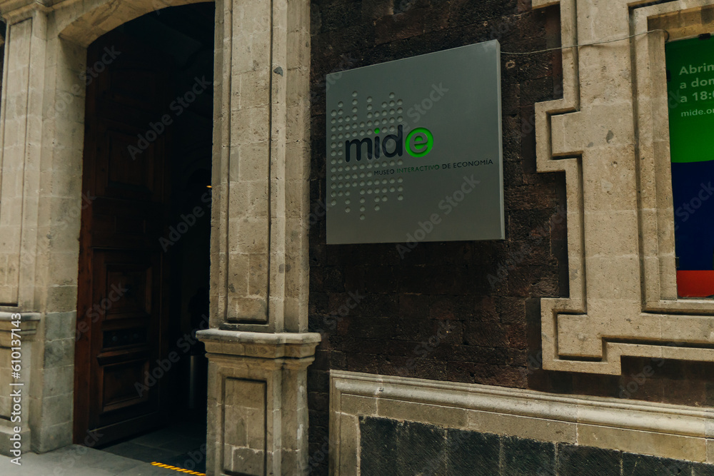 MIDE, Museo Interactivo de Economia in mexico city - may 2023 Stock Photo | Adobe Stock