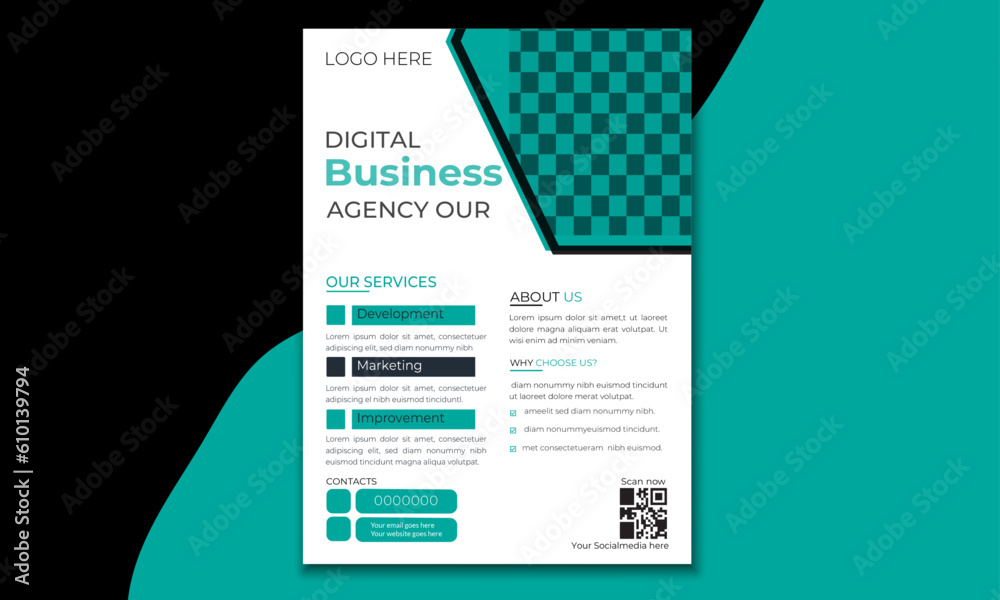 This Flyer Template Design is for business promotion, expansion and ...