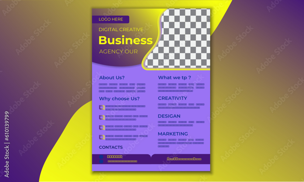 This Flyer Template Design is for business promotion, expansion and ...
