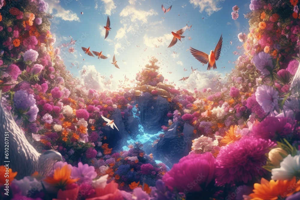 Paradise Heaven, a religious concept, angels, Jesus Christ, Bible, life ...