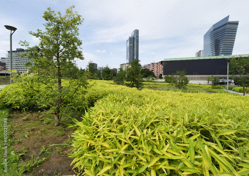 Foto de Park library of trees called "Biblioteca degli Alberi" Milan ...