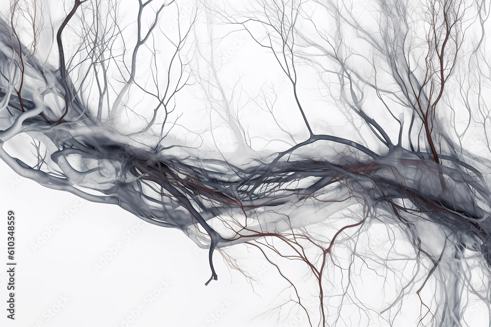 Arteriography, Radiographic examination of blood vessels using a ...