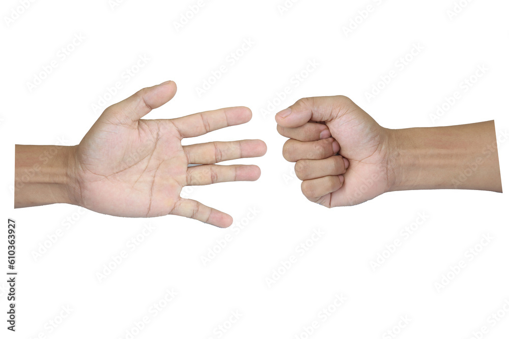 hand finger forming scissors, Rock paper scissors is an intransitive ...