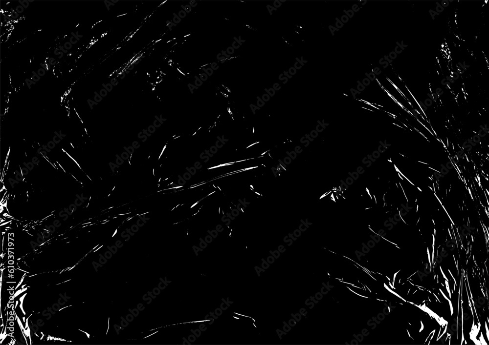Polyethylene texture. Grunge effect. Transparent stretched cling film ...