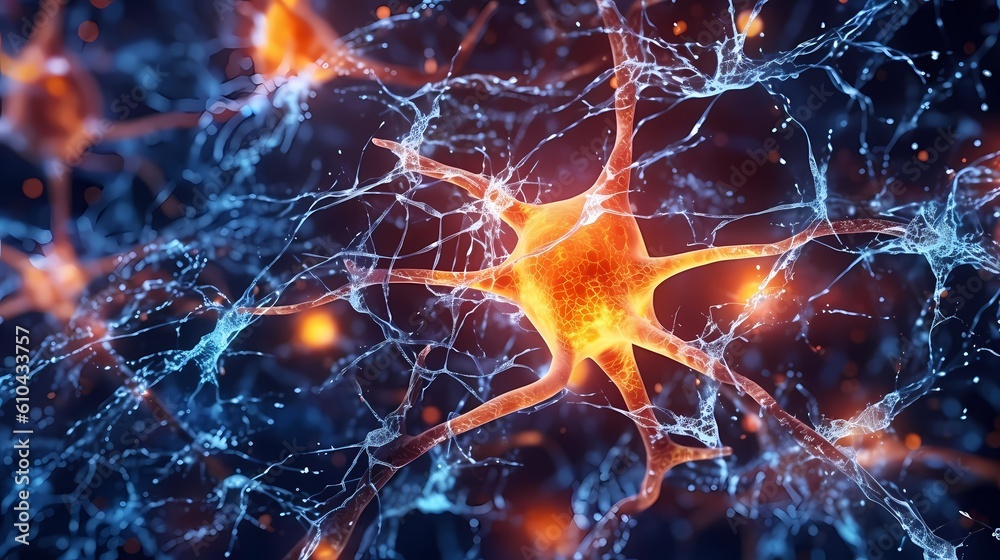 Neurons Unveiled: AI Image Reveals Intricate Neural Network - image ...
