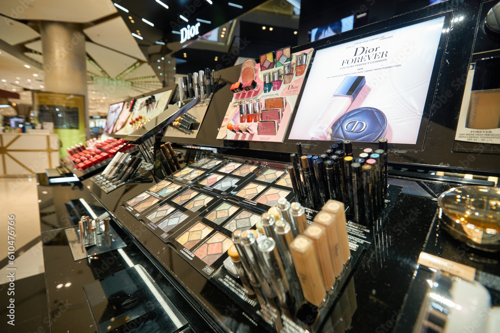 BANGKOK, THAILAND - CIRCA JANUARY, 2020: Christian Dior make-up ...