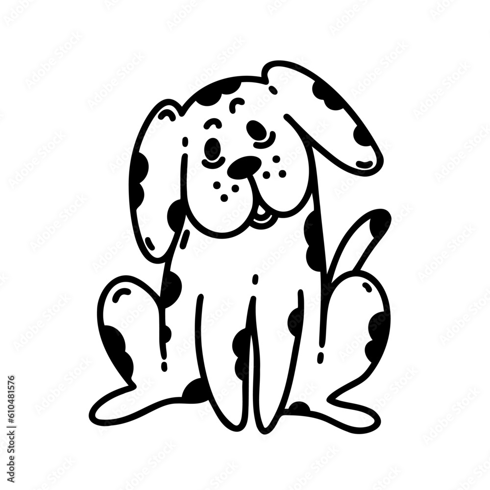 Spotted Dog Clip Art