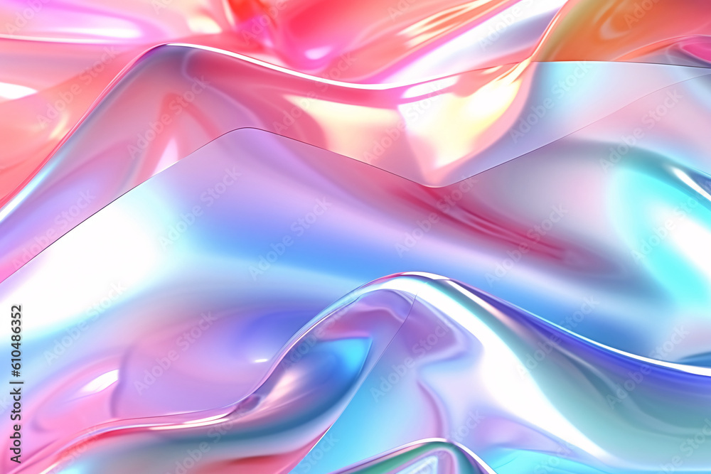 Liquid fluid gradient acid wind metal foil laser background ...