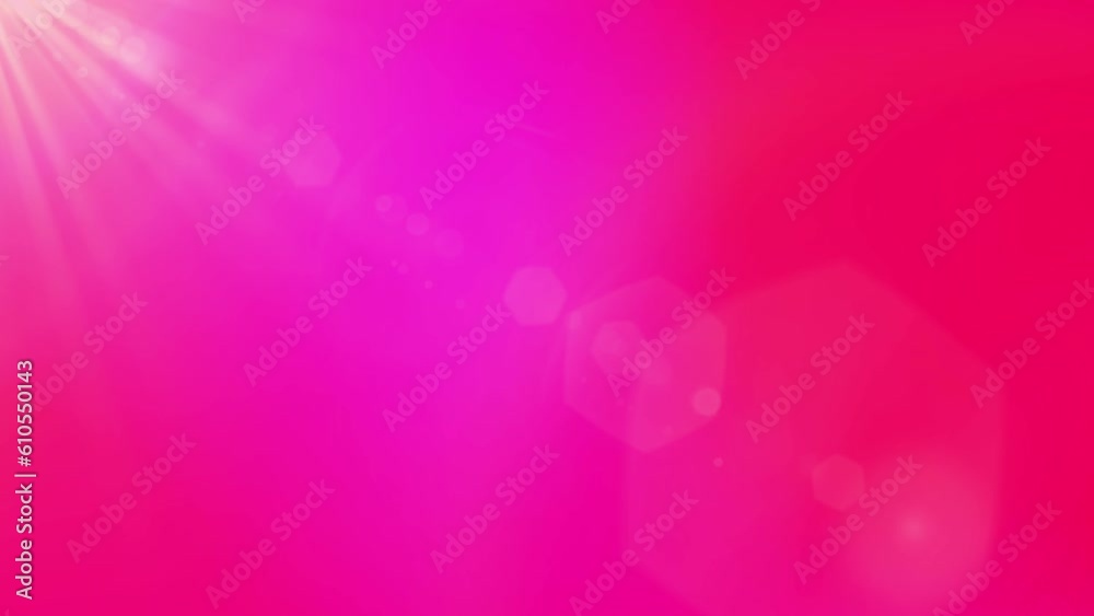 Light leaks and lens flare on pink gradient. Abstract background ...