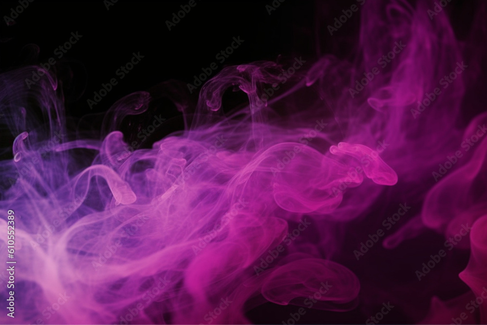 Color mist, Glitter smoke, Paint water splash, Magic potion, Purple ...