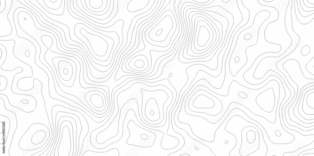 Seamless pattern with lines Topographic map. Geographic mountain relief ...
