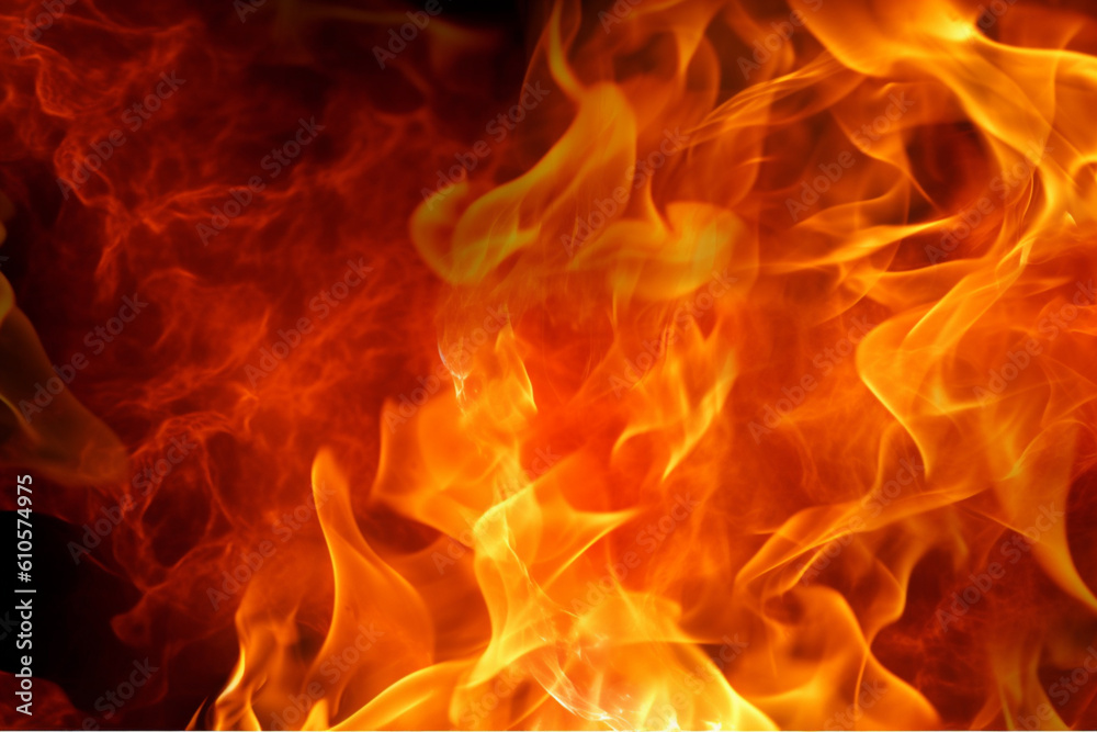 Fire background Stock Illustration | Adobe Stock