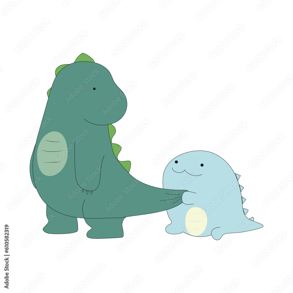 Cute dinosaurs, cute dinosaur pictures for kids, little dinosaur's tail ...