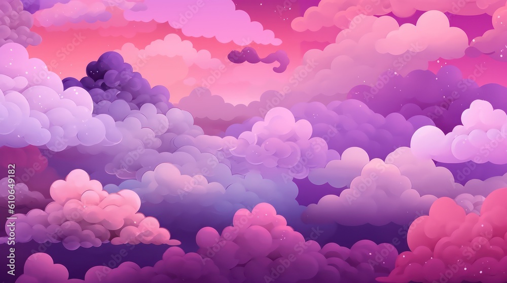 pink sky with clouds HD 8K wallpaper Stock Photography Photo Image ...