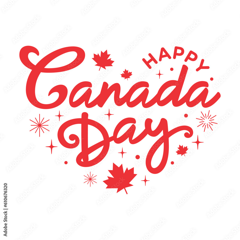 Canada day fireworks, background, graphics, template, clipart, logo for ...
