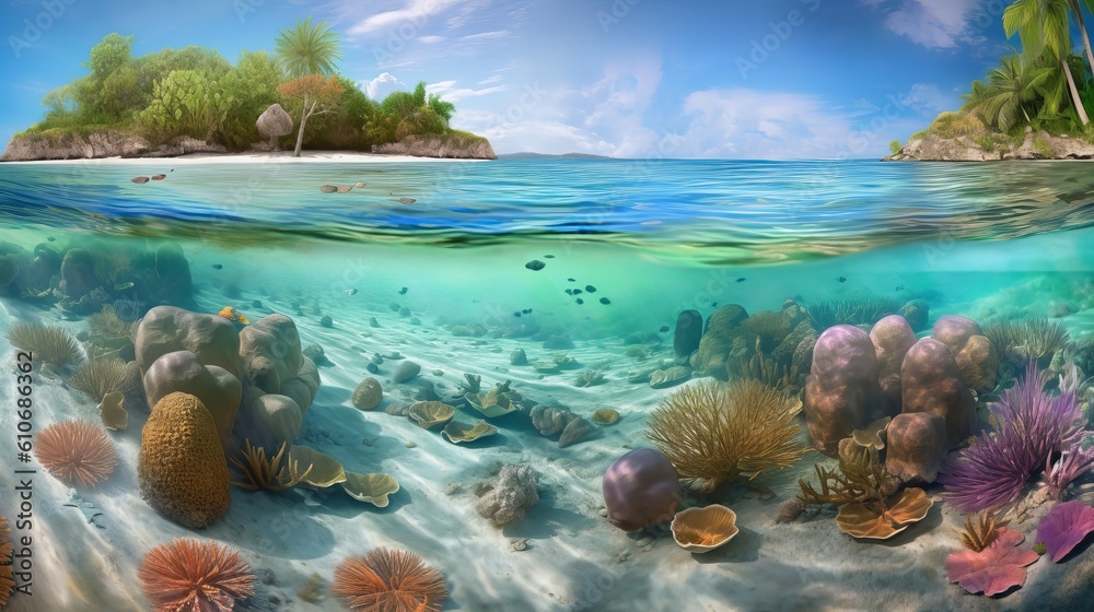 Immerse yourself in the mesmerizing beauty of coral reefs with ultra ...
