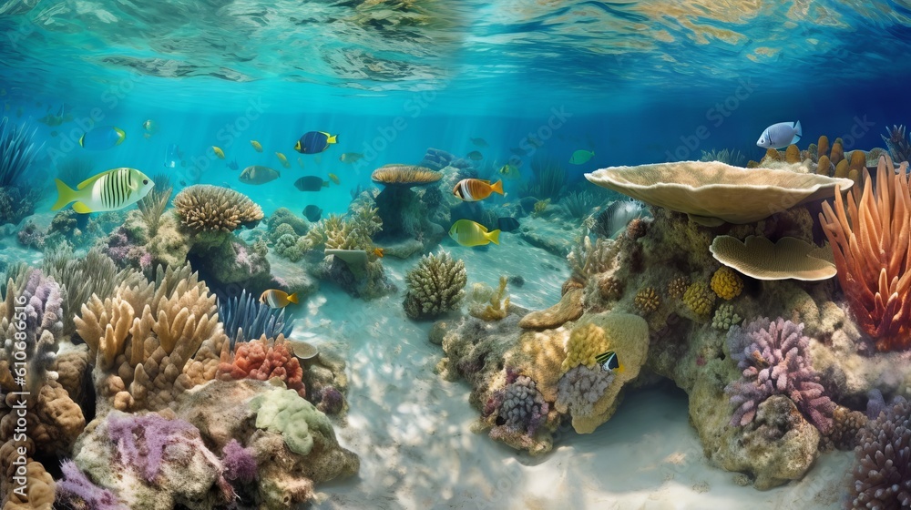 Immerse yourself in the mesmerizing beauty of coral reefs with ultra ...
