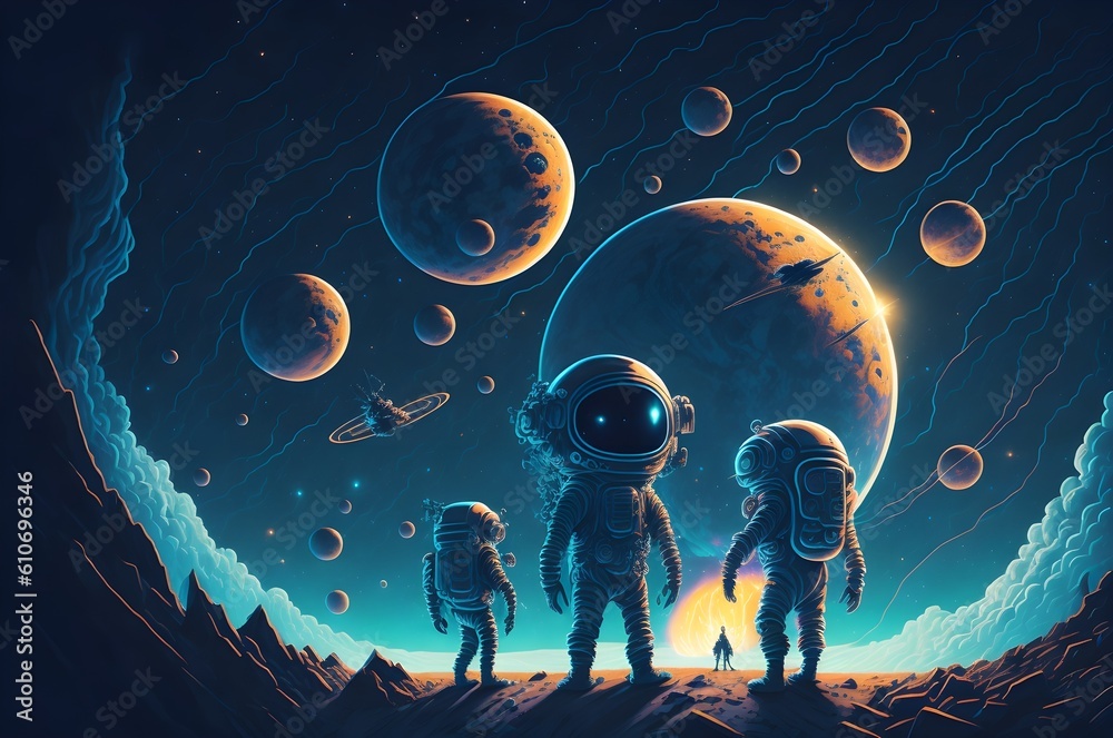 Cosmic Adventures: Cartoon Astronauts, New Planets, and Alien ...