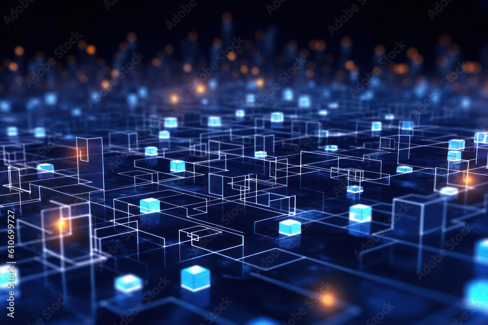 Visualizing Blockchain Stock Illustration | Adobe Stock Visualizing Blockchain Stock Illustration | Adobe Stock