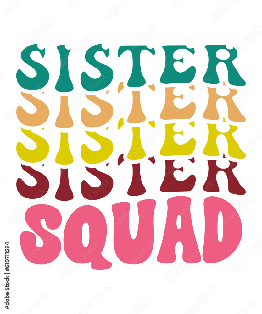 Sisters retro SVG Bundle, Funny Sister retro SVG, Sisters Trip ...