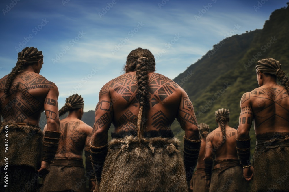 Heritage of Maori Culture Stock-Illustration | Adobe Stock