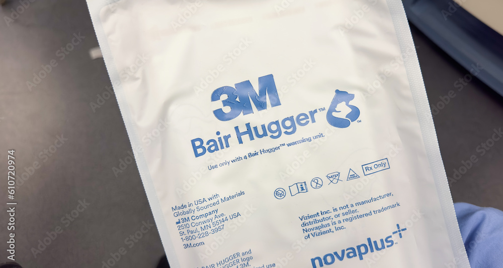 Providence, Rhode Island, USA - June 7th, 2023: 3M hospital materials ...