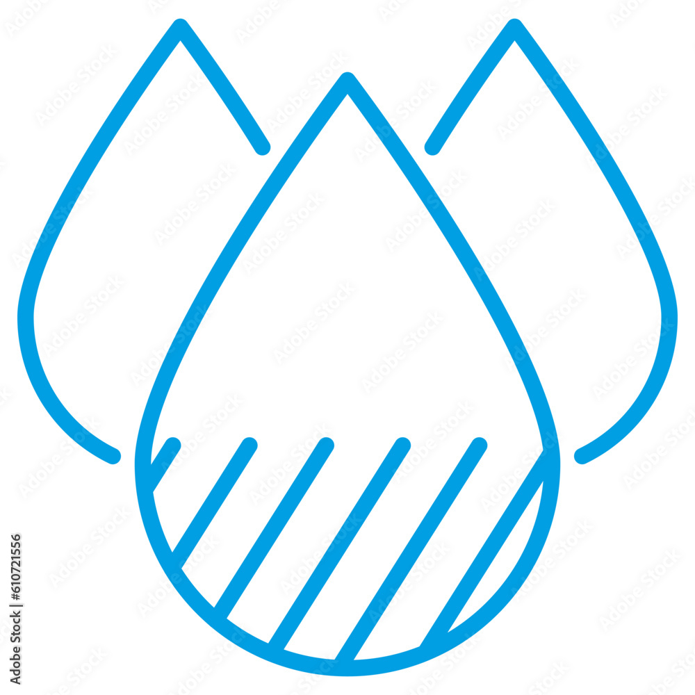 Liquid Specific Gravity icon for measuring water quality. Simple vector ...
