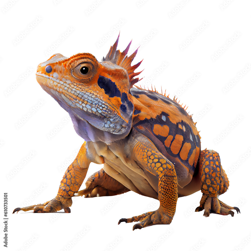 green iguana on transparent background PNG Stock Illustration | Adobe Stock